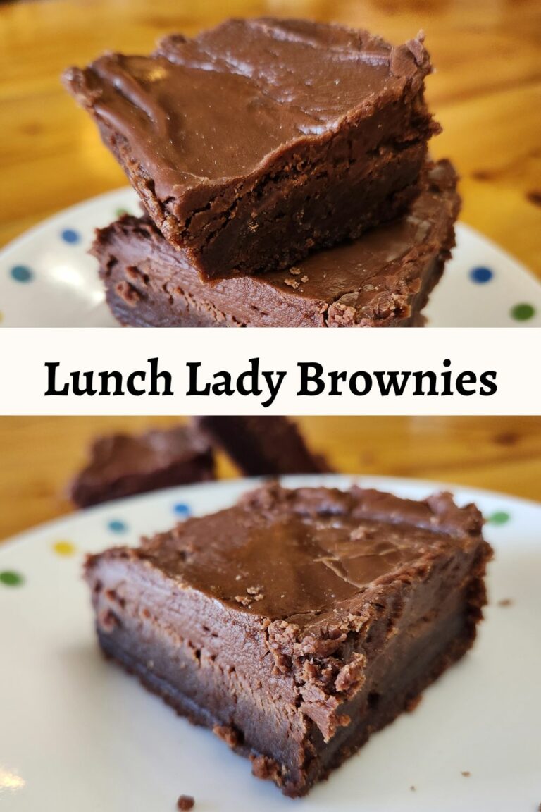 Fudgy Lunch Lady Brownies - The ReHomesteaders